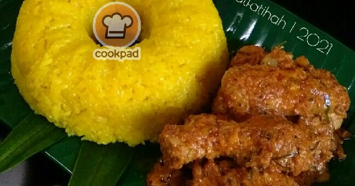 Resipi Pulut Kuning & Rendang Ayam oleh Nor Al Fatihah - Cookpad