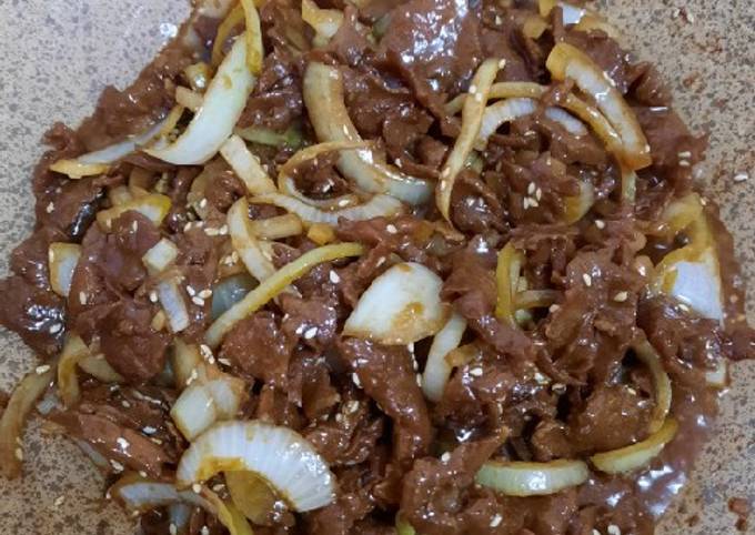 Resep Daging Sapi Saus Teriyaki oleh Nana Lim - Cookpad