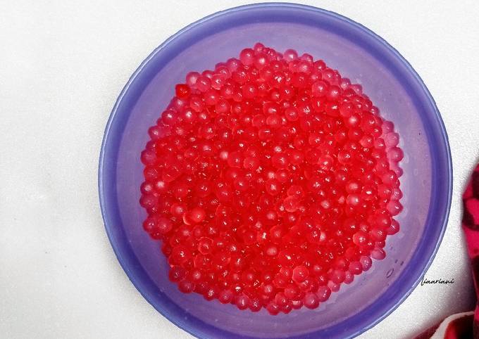 Resep Sagu Mutiara Rebus oleh Lia Ariani - Cookpad