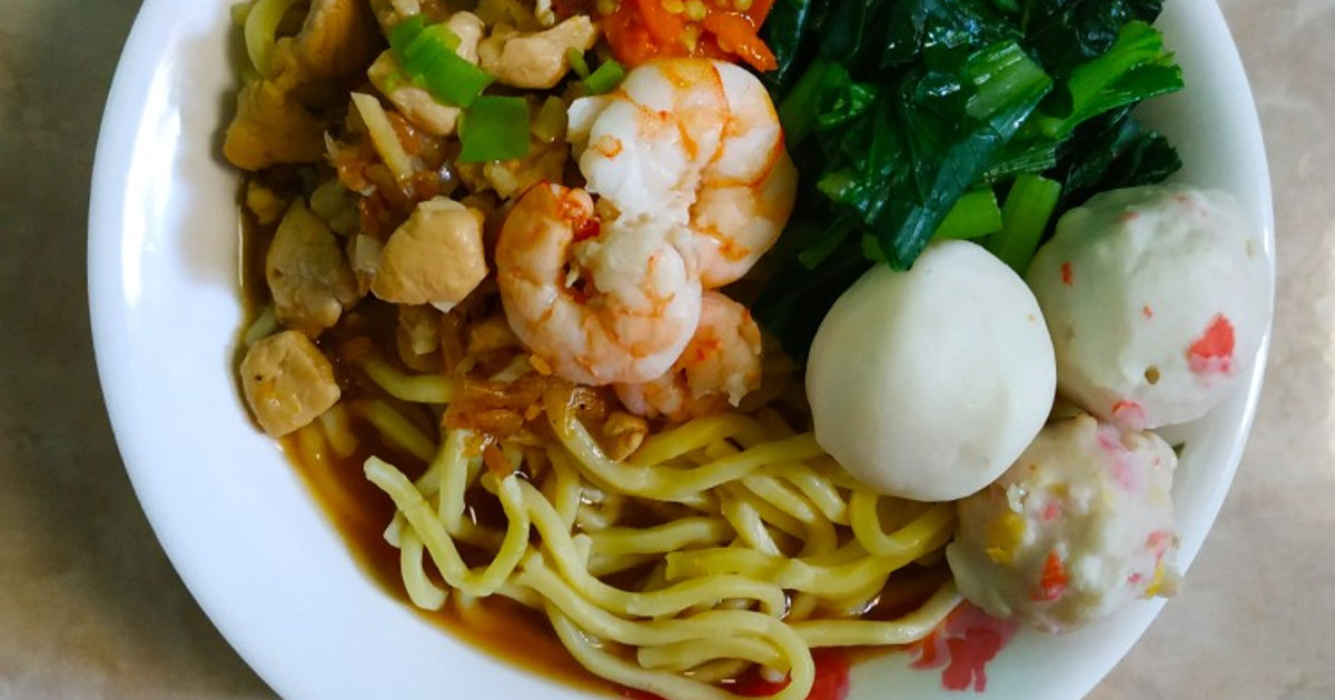 Resep Lo Mie Ayam oleh arintiya - Cookpad