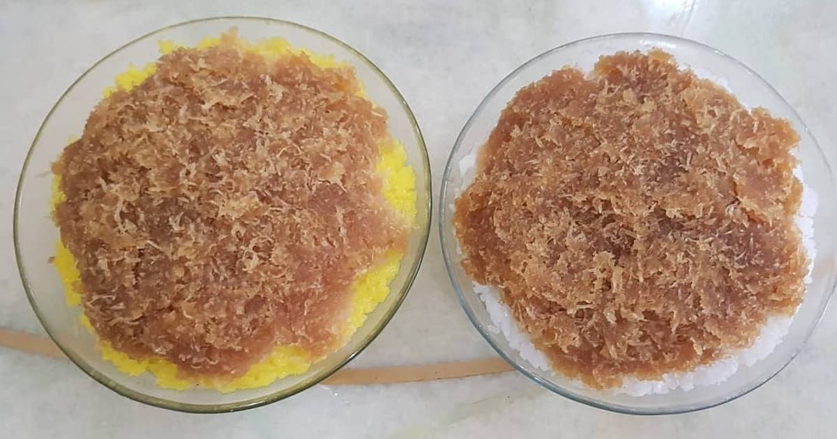 891 resep ketan kuning kelapa parut enak dan mudah - Cookpad