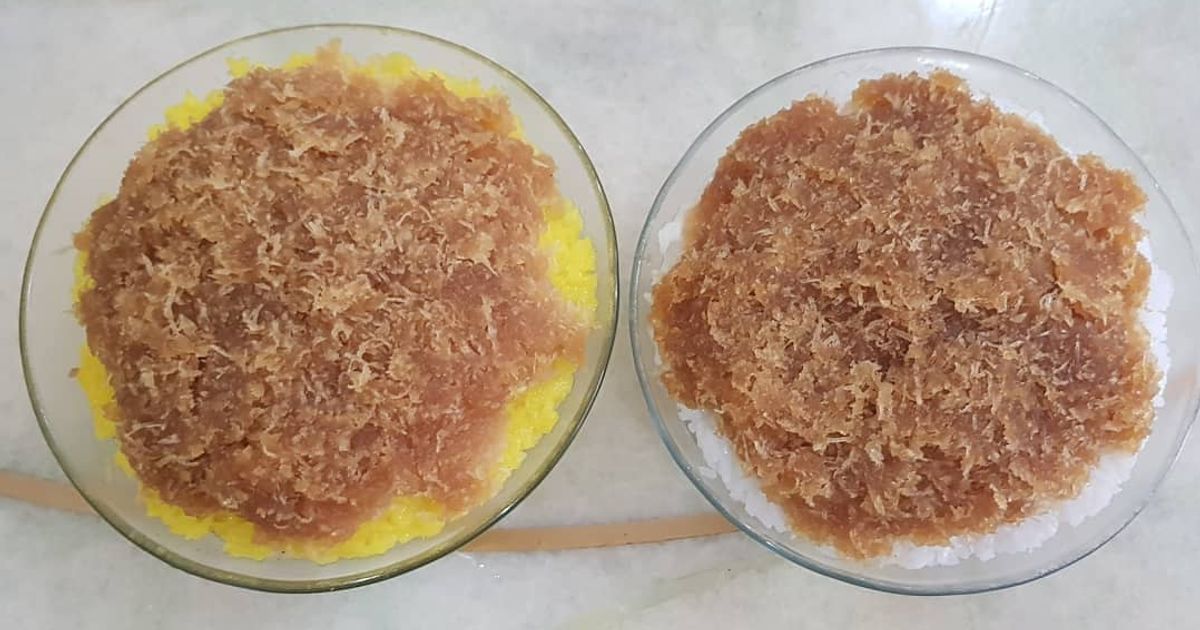 827 resep ketan kuning kelapa gula merah enak dan mudah - Cookpad