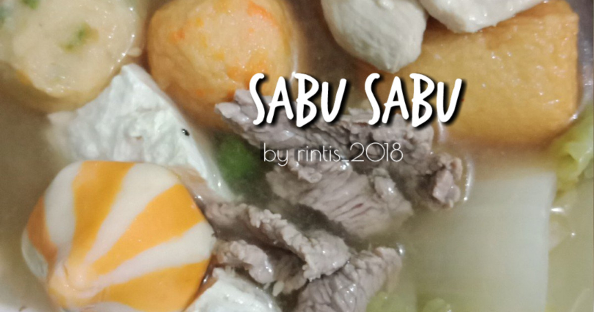 Resep Steamboat Ala Hotpot Dish Japanesse 🙅 oleh Annaswa - Cookpad