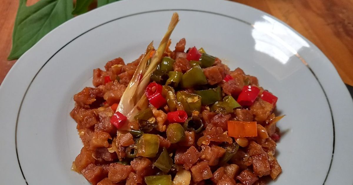 Resep Empis Empis Tempe Cabai Hijau Tanpa Santan Khas Temanggung oleh 🌱 ...