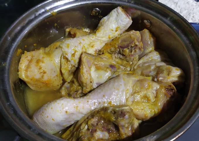 Resep Ayam Marinasi Bumbu Kuning Utk Persediaan Di Kulkas Oleh Ulfa Dwi