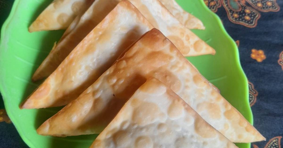 Resep Pangsit goreng isi tempe pedas oleh Fadma - Cookpad