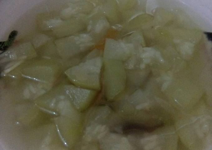 Resep Sayur labu putih/kukuk oleh Echa Amoora - Cookpad