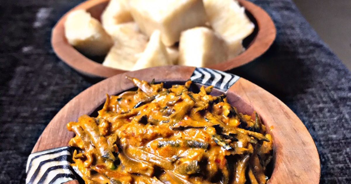 Ugba With Boiled Yam (Oil Bean) Recipe by Brenda Njemanze - Cookpad