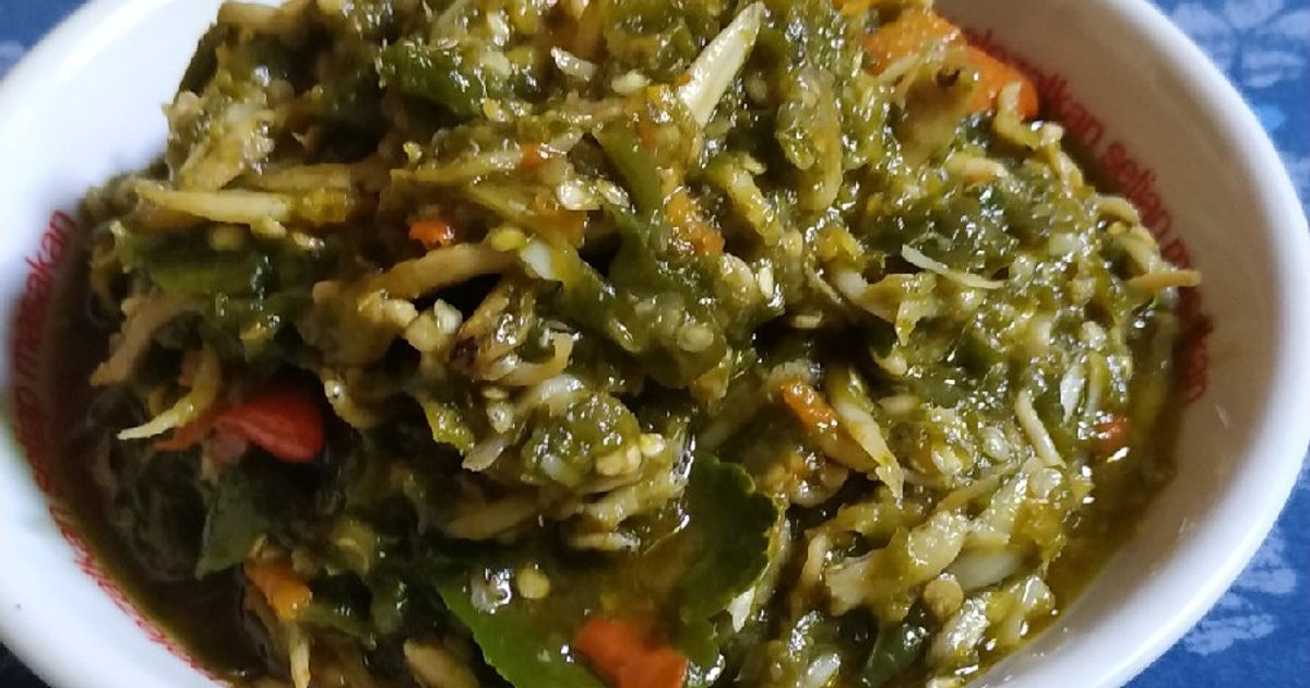 Resep Sambel Teri Cabe Ijo Simple oleh Rahma Susanto - Cookpad