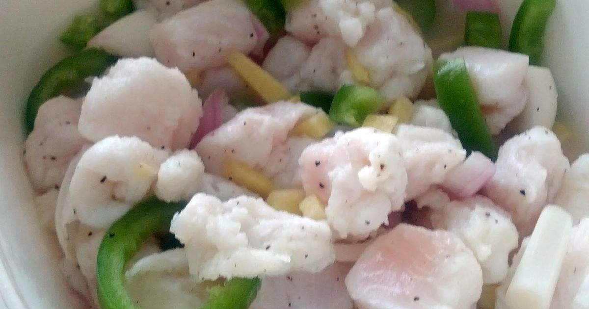 Kinilaw (Fish Cooked In Vinegar) Recipe By Glecylle