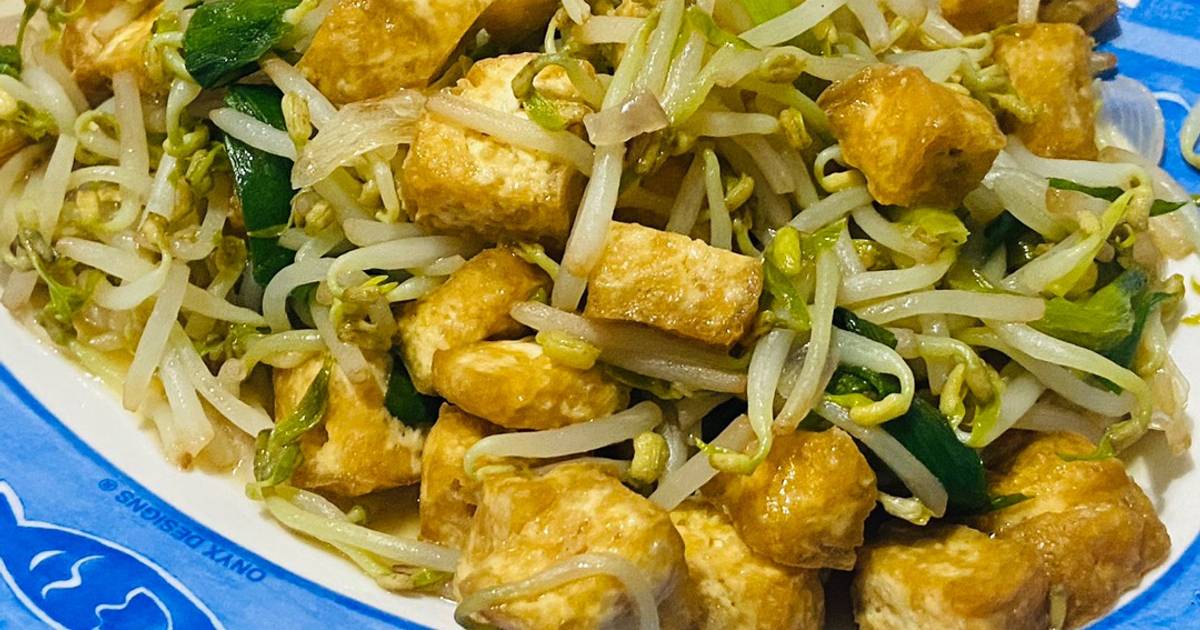 Resep 08. Tumis Tauge Tahu Klasik oleh Juliana Tendeas - Cookpad