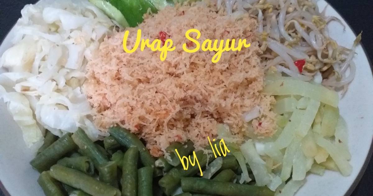 4.297 resep urap enak dan sederhana ala rumahan - Cookpad