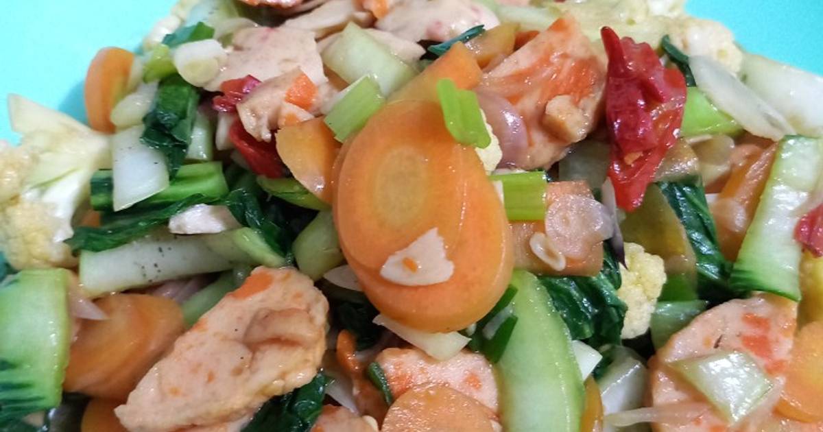 Resep Capcay simple menu favorite oleh Azizah - Cookpad