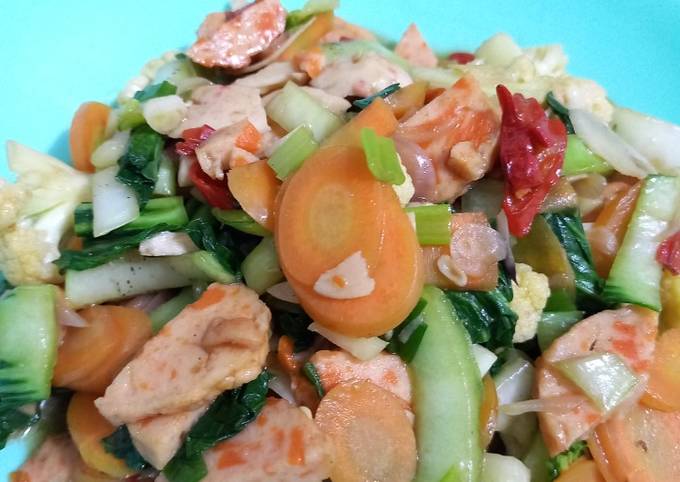 Resep Capcay simple menu favorite oleh Azizah - Cookpad