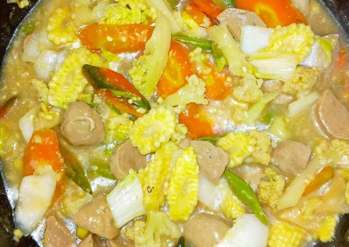 Resep Capcay Kuah oleh El Hallie - Cookpad