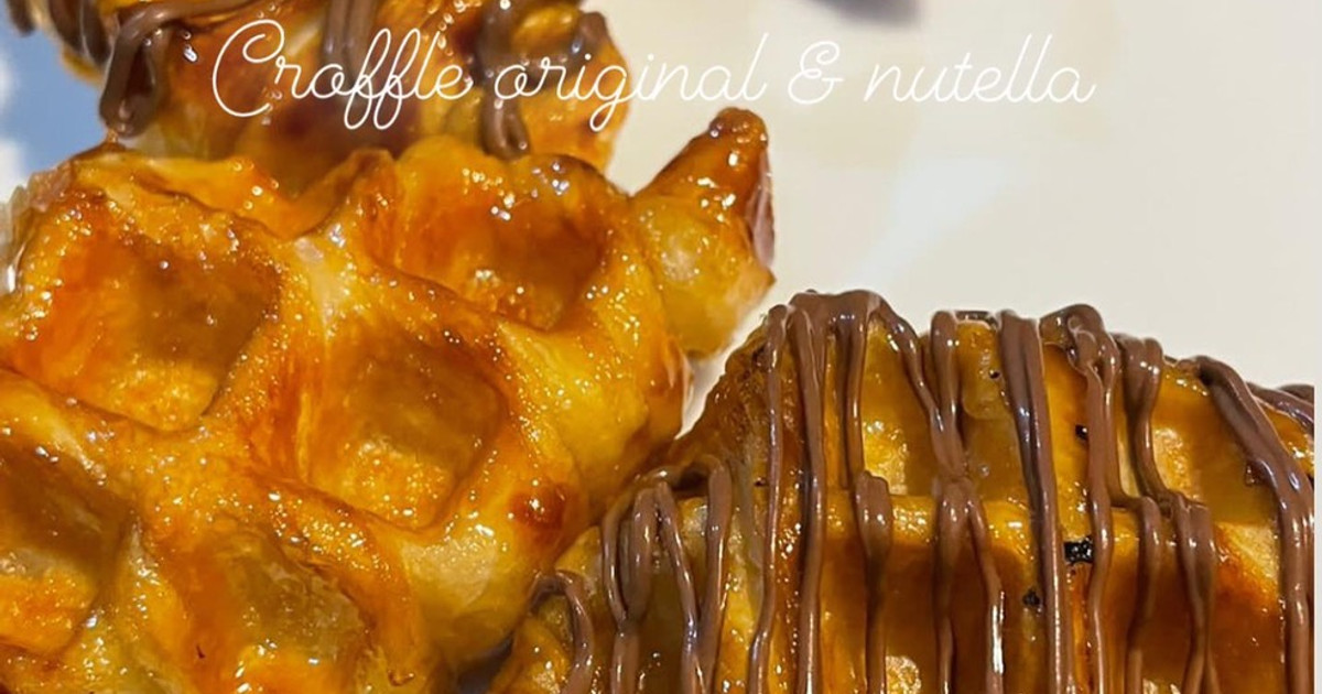Resep Croffle (Puff Pastry) oleh Monad - Cookpad