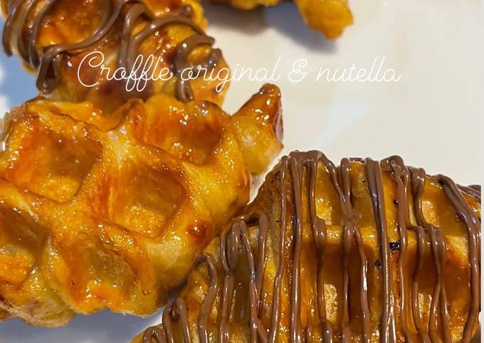 Resep Croffle (puff pastry) oleh Monad - Cookpad