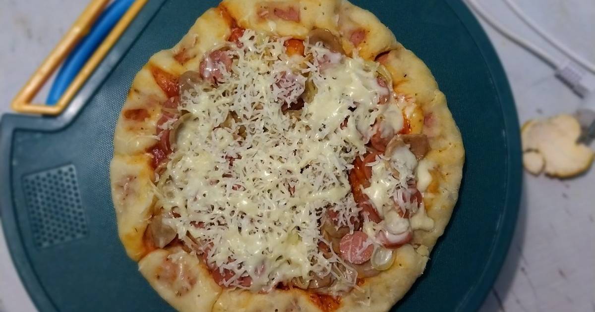 2.383 resep roti pizza segitiga enak dan mudah - Cookpad