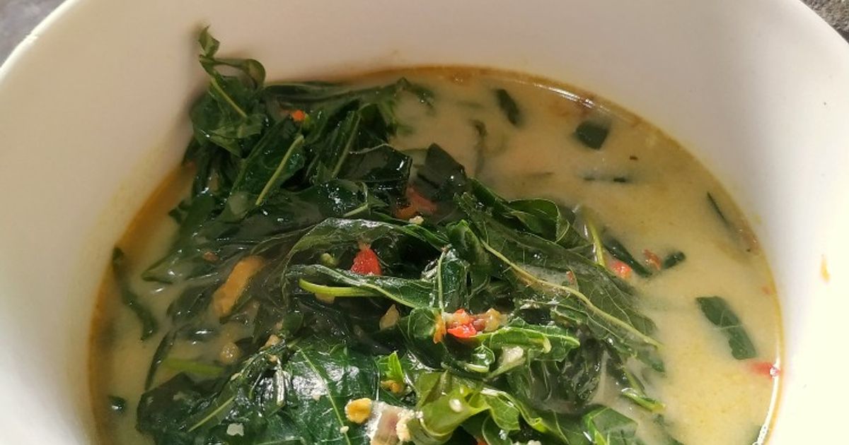 Resep Gulai Daun Singkong oleh Saluna Mahira - Cookpad
