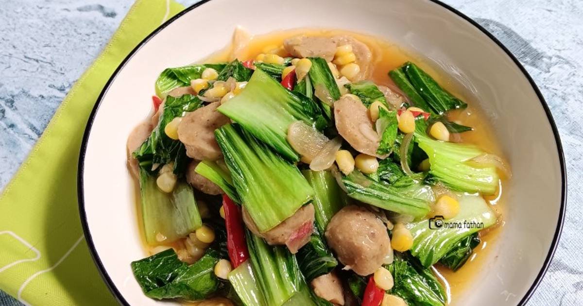 Resep pokcoy enak dan sehat: Kreasi tumis bawang putih & saus tiram