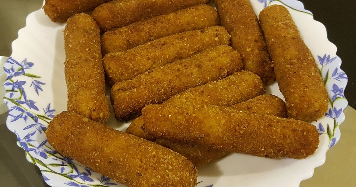 Potato And Ground Beef Croquettes Recipe by OM Muhammed
