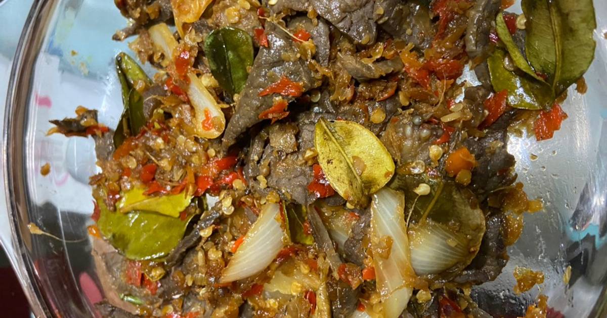 411 resep paru balado enak dan sederhana ala rumahan - Cookpad