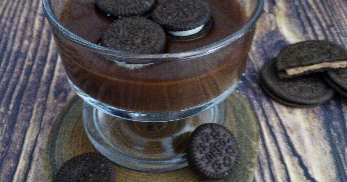 Resep Silky Puding Oreo oleh Retno Janitra - Cookpad