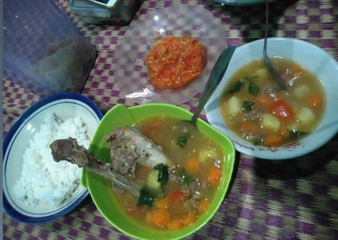 Resep Sop Tulang sapi oleh Tania NA - Cookpad