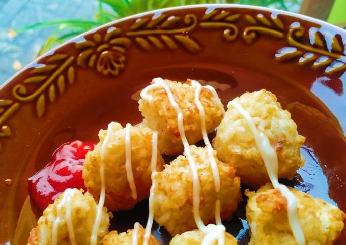 Resep 472. Bola Nasi 2 Bahan oleh Riris 😘 - Cookpad