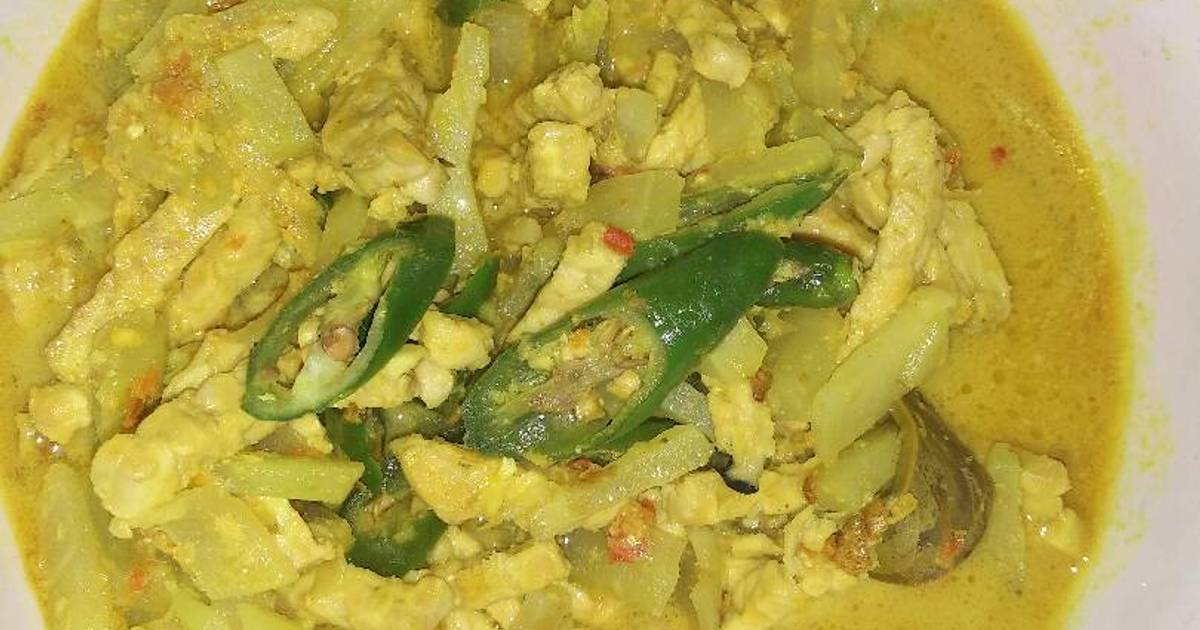 Resep Labu kuah santen oleh Ayank Noet - Cookpad