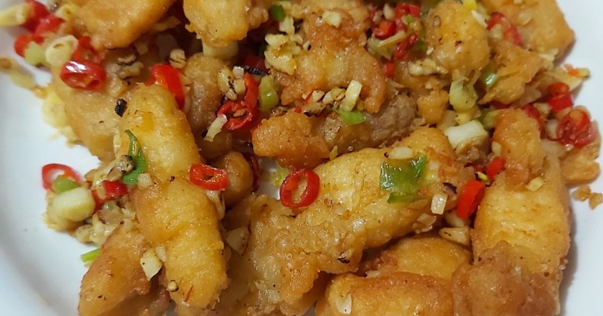 Resep ikan fillet cabe garam rumahan enak dan mudah - Cookpad