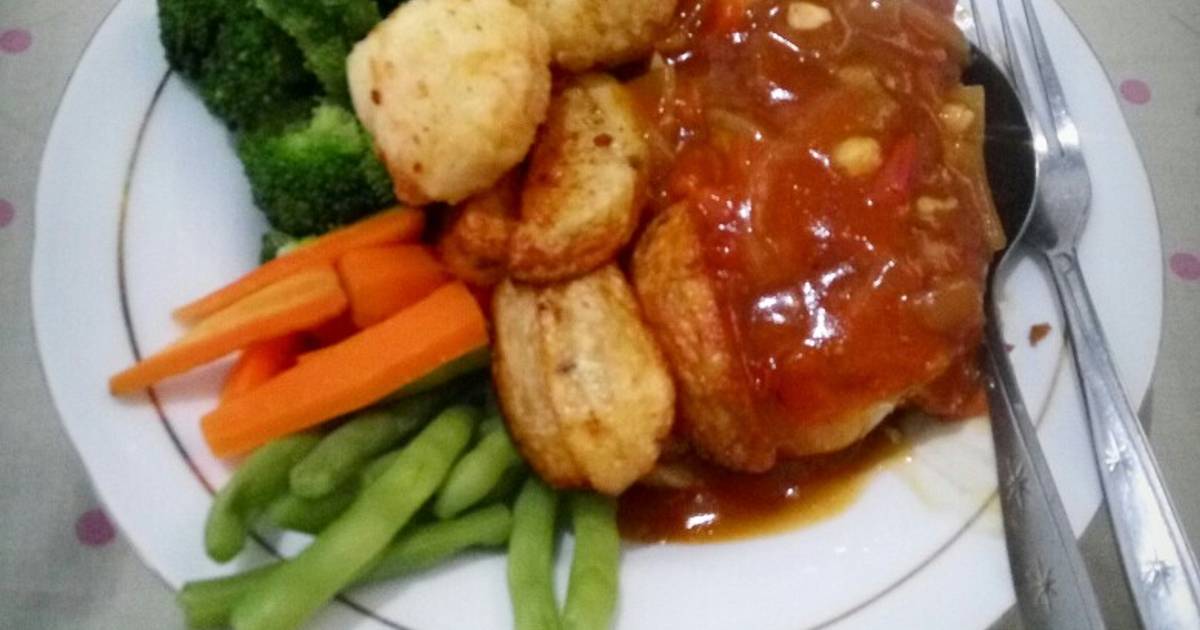 Resep Steak murah dan simple oleh dhita303 - Cookpad