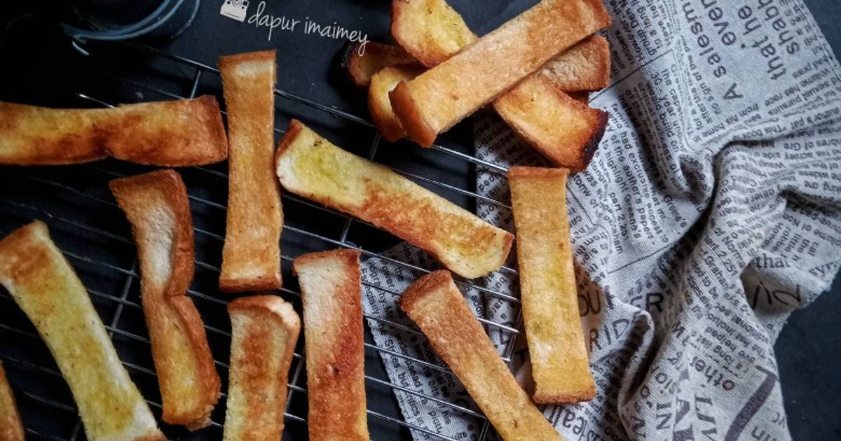 Resep Bagelan Roti Tawar (Panggang Teflon) oleh imaimey_ - Cookpad