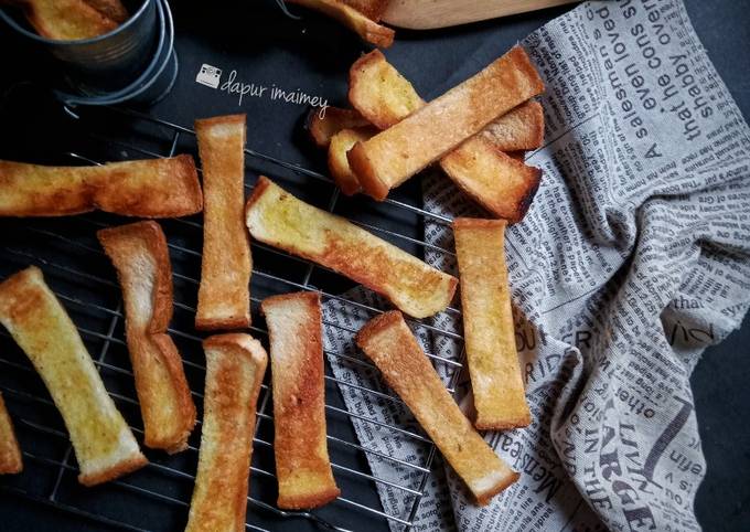 Resep Bagelan Roti Tawar (Panggang Teflon) oleh imaimey_ - Cookpad