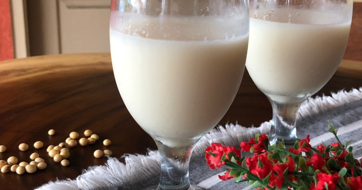 Resep Susu Kedelai / Air Tahu oleh Kiki Fhatria - Cookpad