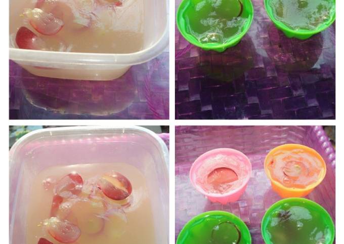 Resep Puding anggur oleh Mutiara Berkarya @suharyati - Cookpad