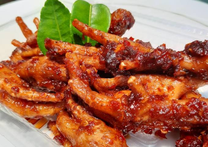 Resep Ceker mercon oleh Dapur Khayla - Cookpad