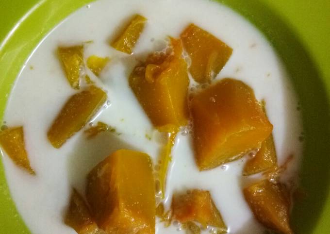 Resep Kolak labu kuning / labu parang oleh Bunda Ara - Cookpad