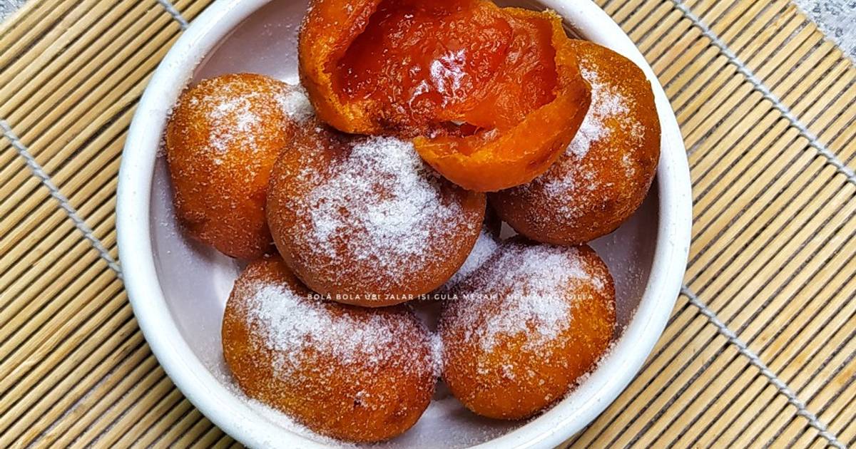 Resep Bola Bola Ubi Jalar Isi Gula Merah oleh Melka Faradilla Husna ...