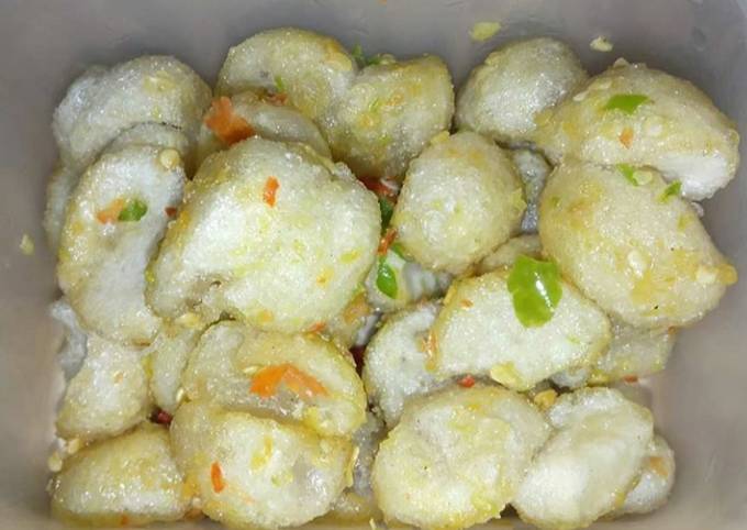 Resep Cilok Goreng Sambel Goang oleh Zahra Mom's - Cookpad