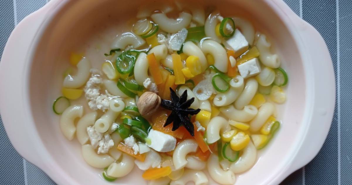 67 resep sup macaroni bayi enak dan mudah - Cookpad