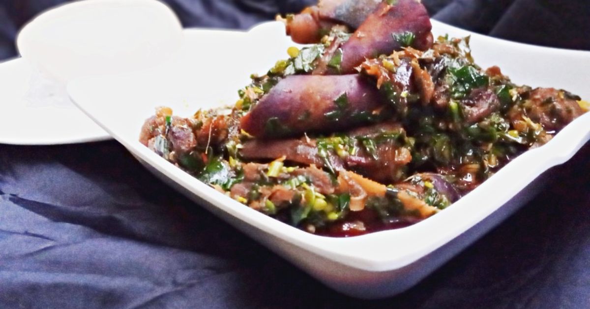 Etinkeni Mmong Ikong Recipe by Hauwa Musa - Cookpad