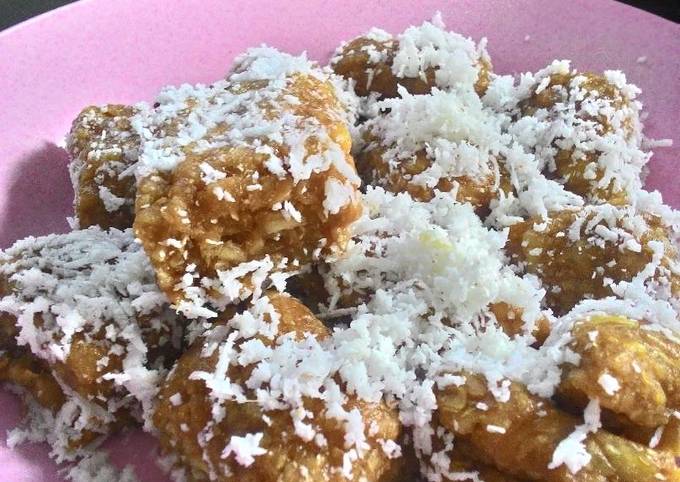 Resep Getuk ubi kayu oleh monica purba - Cookpad