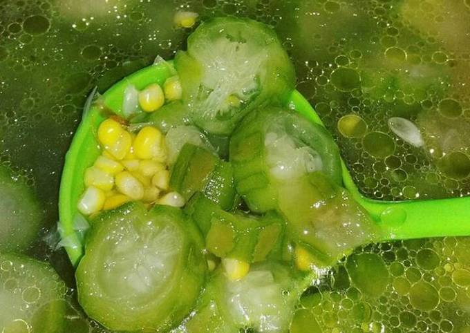 Resep Sayur bening oyong jagung oleh Cici prahara - Cookpad