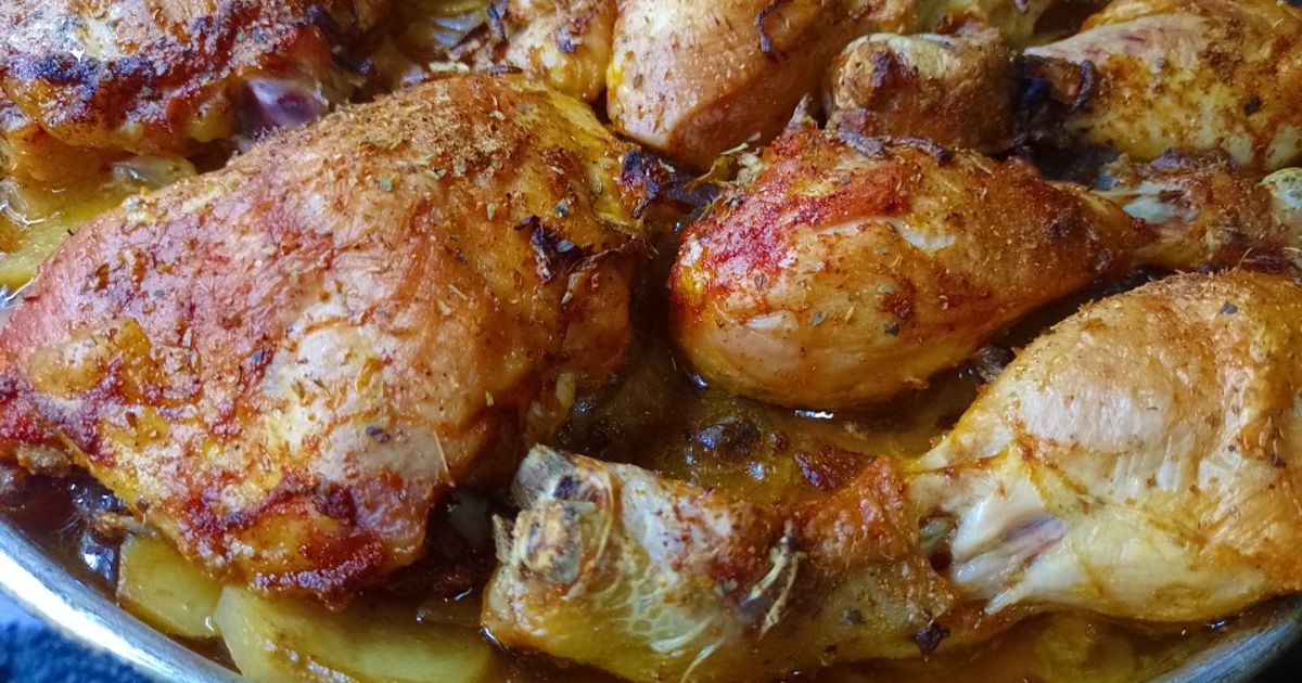 Pollo Facil Al Vino Blanco 🍗 Receta de MAMUCHA SILVIA 🌹