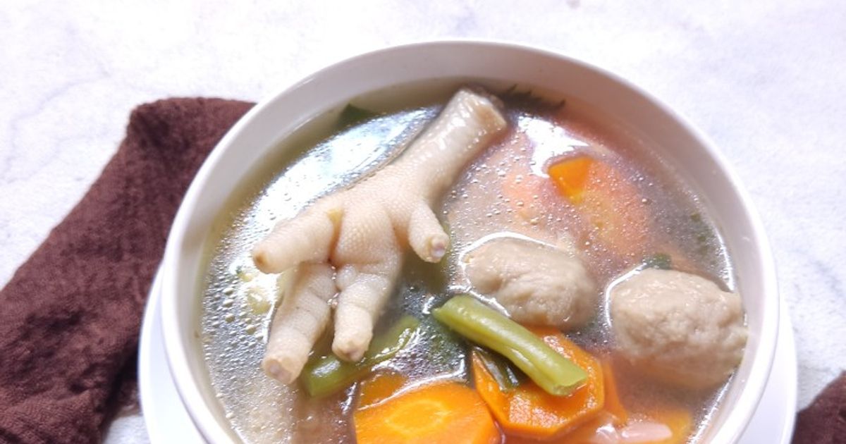 Resep sup jawa timur yg isinya buncis, kentang, wortel rumahan enak dan ...