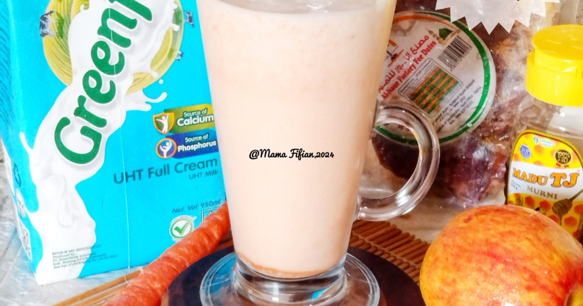 Resep Jus Apel Mix Wortel oleh Lanjarsih/Mama Fifian ( MasakanRumahan ...
