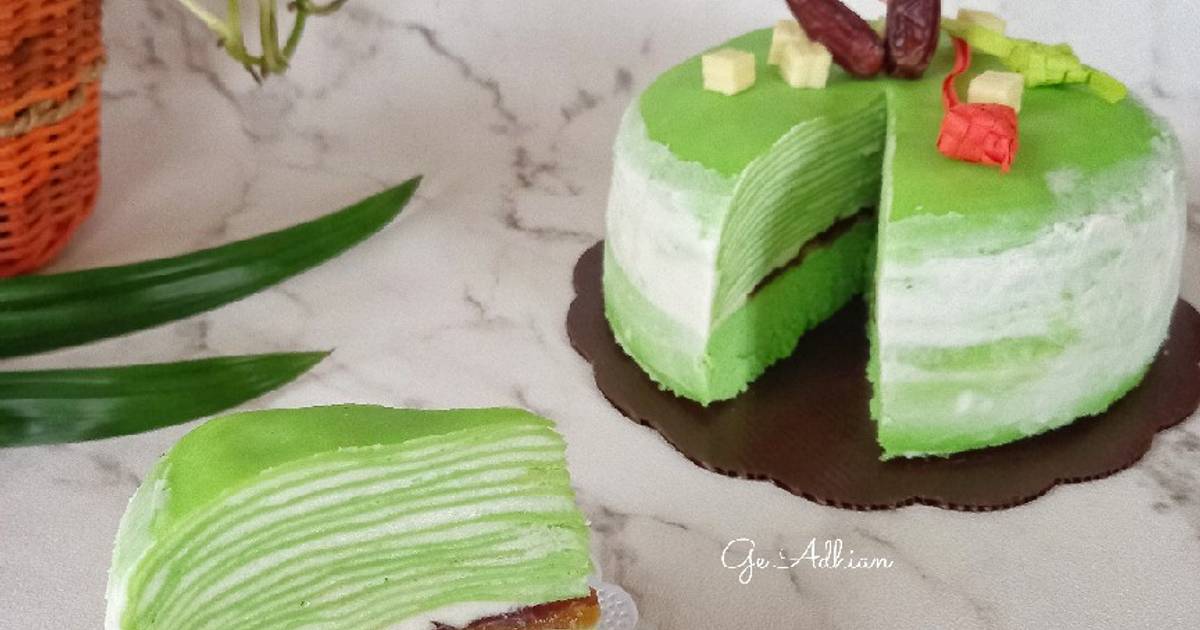 31 resep milecrepes pandan enak dan mudah - Cookpad