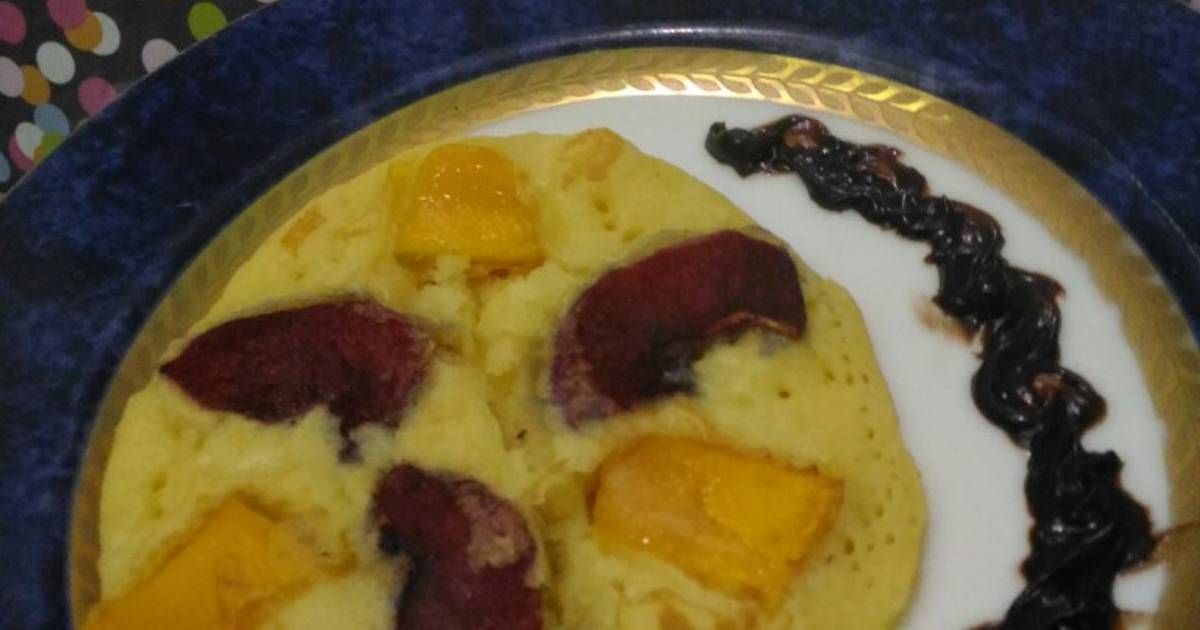 Resep Pancake susu kambing oleh rita bunda rara - Cookpad