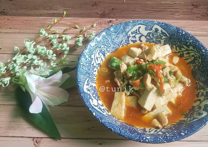 Resep Mapo Tahu Ayam oleh tunik 🍀 - Cookpad